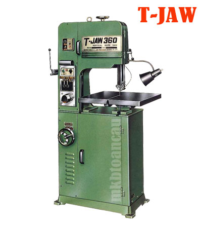 Máy cưa đứng T-JAW, cưa vòng đứng, ngang 1HP, 2HP Manual, Auto Đài Loan